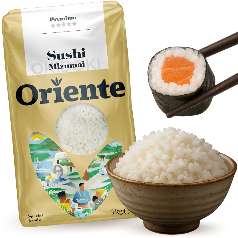 Oriental Sushi Rice 1kg | OKIDOKI Asian Market